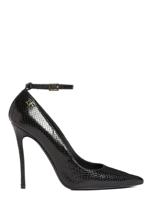 Dsquared2 Snakeskin-effect Leather Pumps - Black