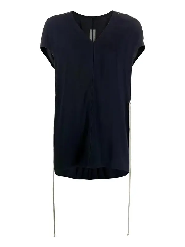 Rick Owens Gathered Waist Tunic - Blue