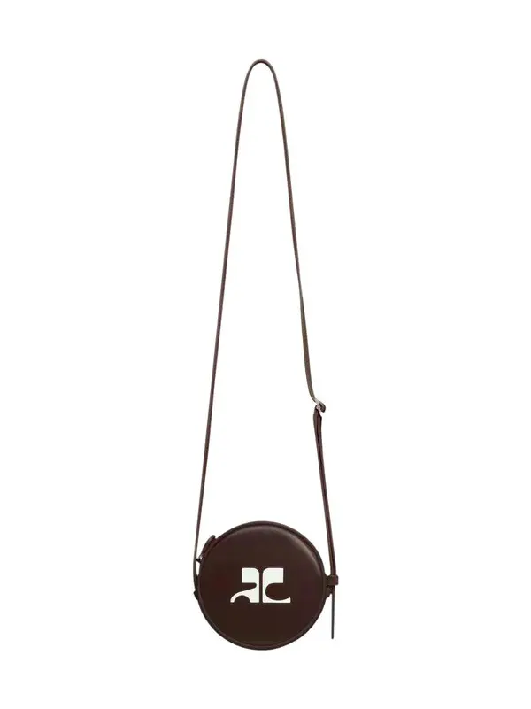 COURREGES Reedition Small Circle Bag - Brown