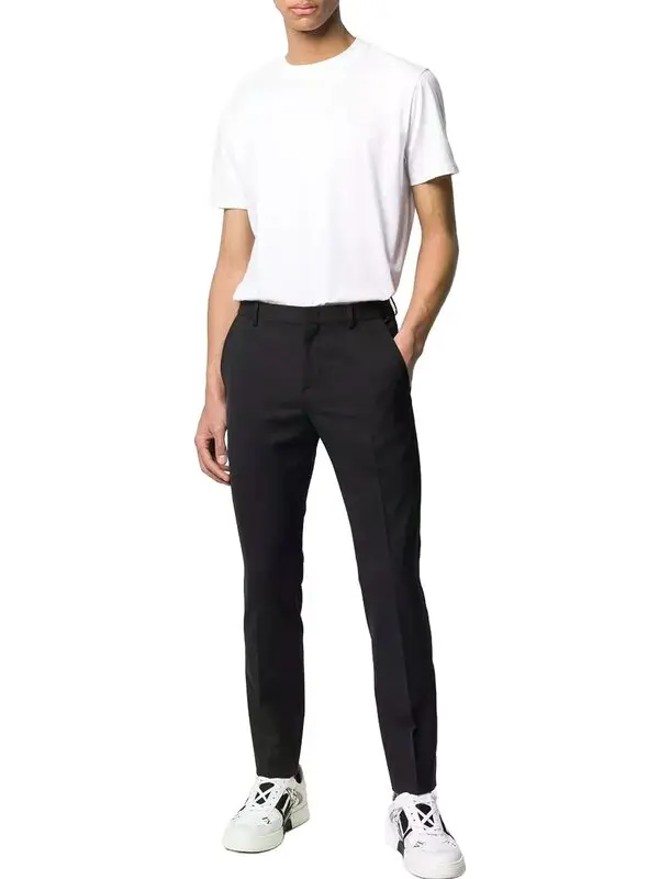 Valentino Garavani Slim-fit Tailored Trousers - Black