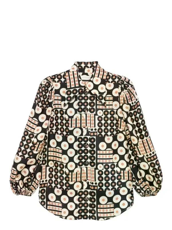 Zimmermann Illustration Blouse - Neutrals