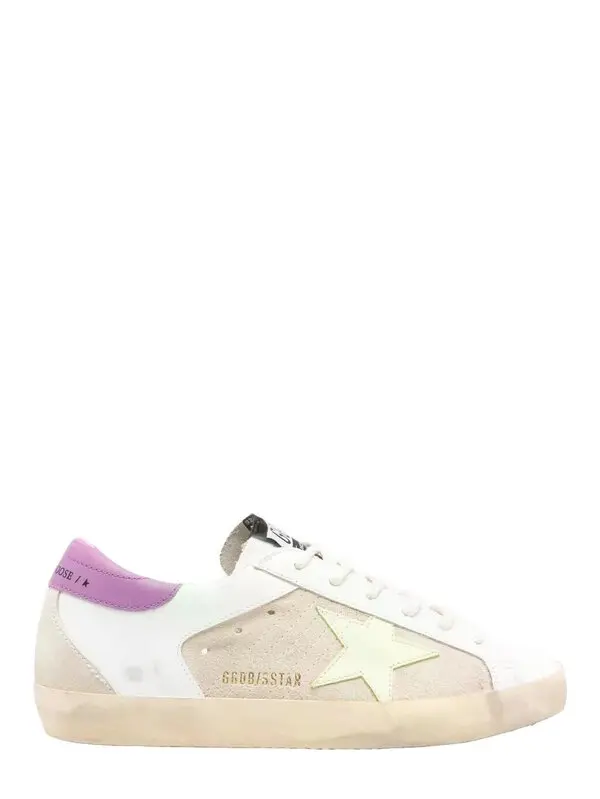 GOLDEN GOOSE Super-star Low-top Sneakers - Neutrals