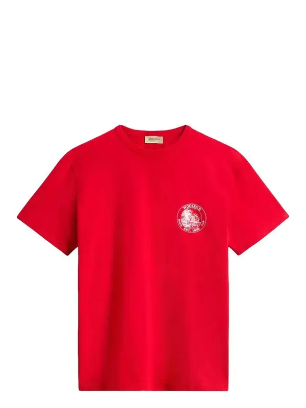 Woolrich Logo-print T-shirt - Red
