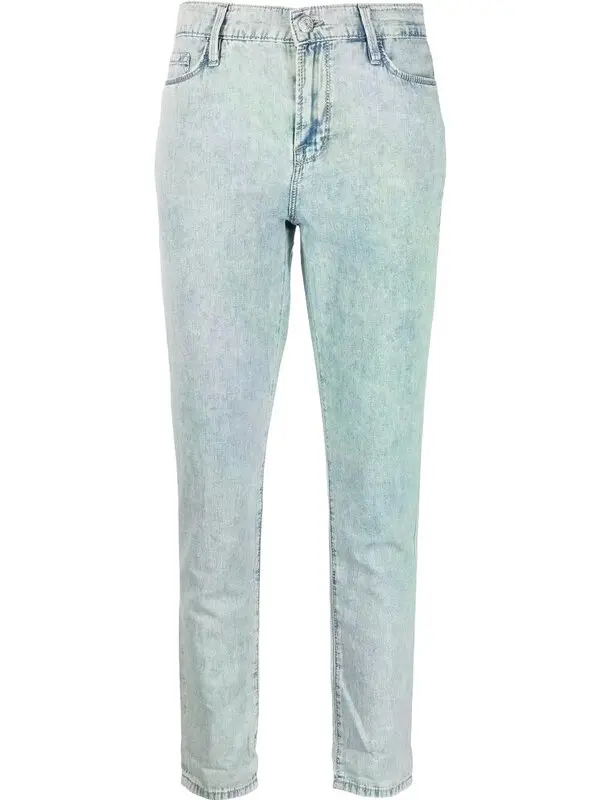 FRAME Distressed Effect Denim Jeans - Blue