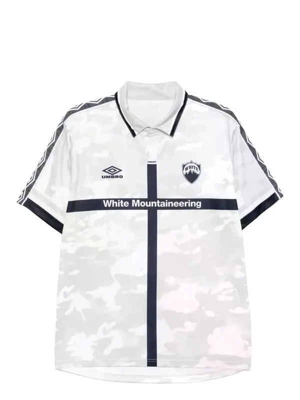 WHITE MOUNTAINEERING X Umbro Uniform Polo Shirt - Grey