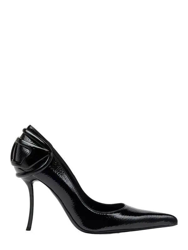 DIESEL® D-ten Half Logo-detail Pumps - Black