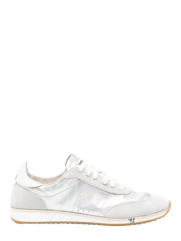 Patrizia Pepe Running Skin ’93 Sneakers - Silver