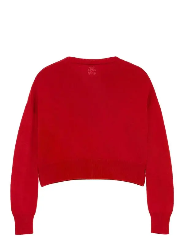 TEDDY CASHMERE Genova Sweater - Red