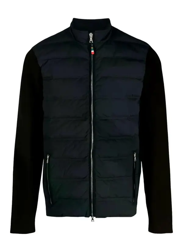 Orlebar Brown Wallace Panelled Padded Jacket - Blue