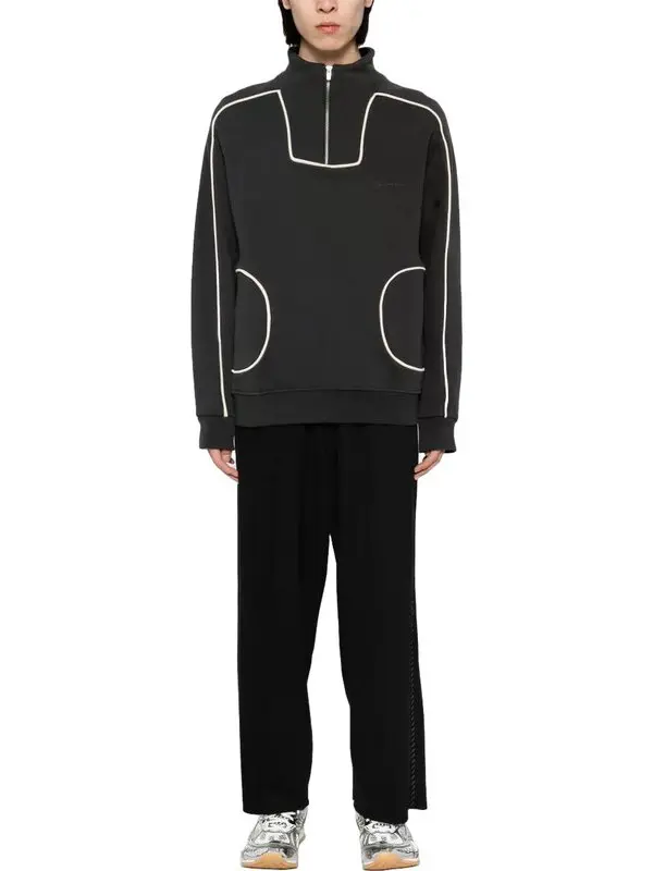 FIVE CM Drawstring Track Pants - Black