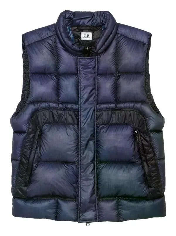 C.P. COMPANY D.d. Shell Gilet - Blue