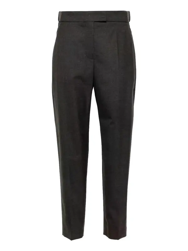 Brunello Cucinelli Monili Chain Trousers - Grey