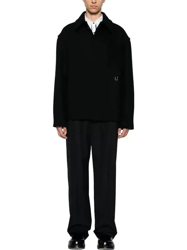 Jacquemus Le Manteau Court Jacket - Black
