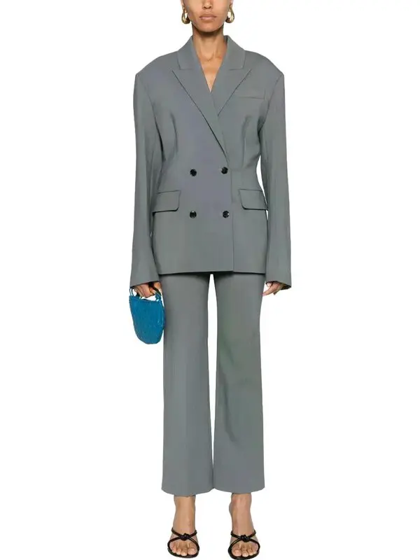 Nanushka Laane Double-breasted Blazer - Grey