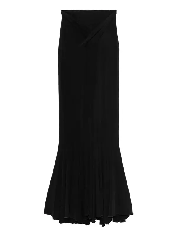 NENSI DOJAKA Yasmin Midi Skirt - Black