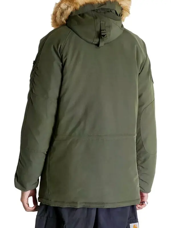 Alpha Industries Zip-up Bomber Jacket - Green