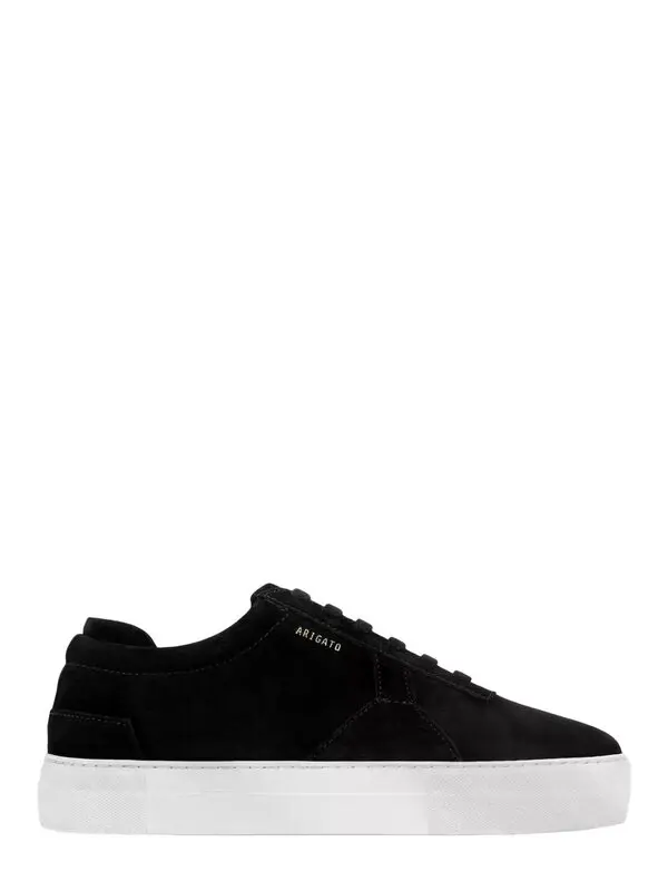 Axel Arigato Logo-print Suede Platform Sneakers - Black