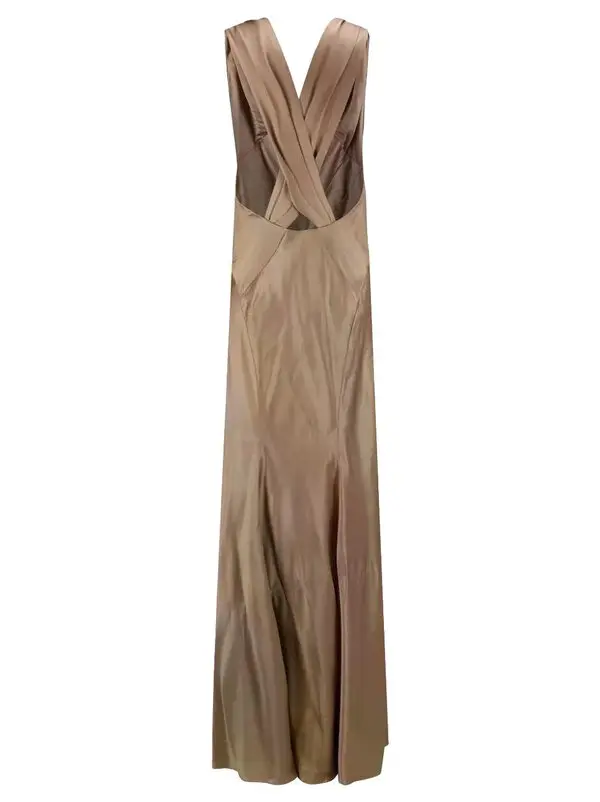 Saint Laurent Satin Gown - Neutrals