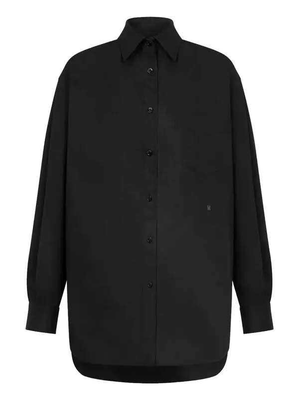 Moschino Embroidered Shirt - Black