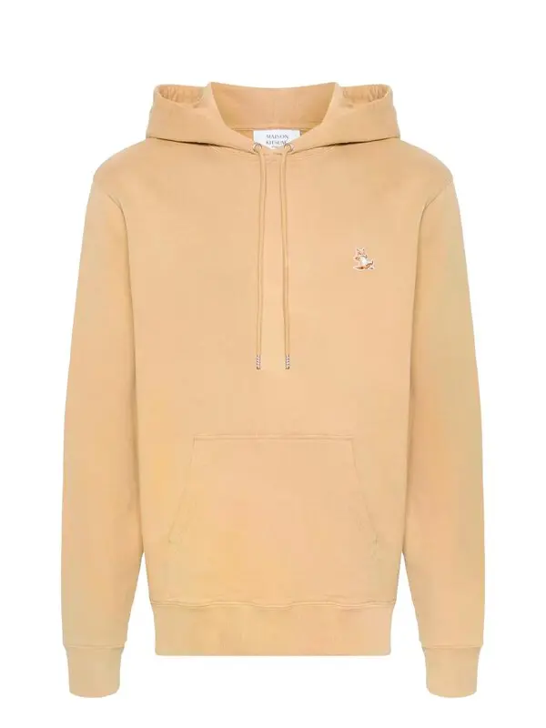 Maison Kitsuné Chillax Fox Motif Hoodie - Neutrals