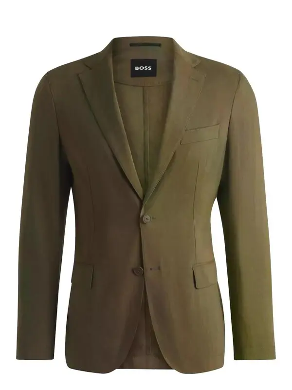 BOSS Single-breasted Blazer - Green