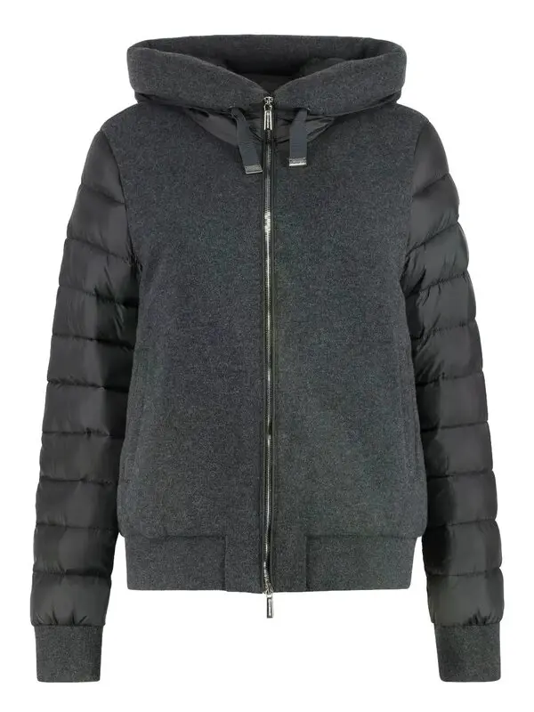 MOORER Flavia Quilted Jacket - Grey