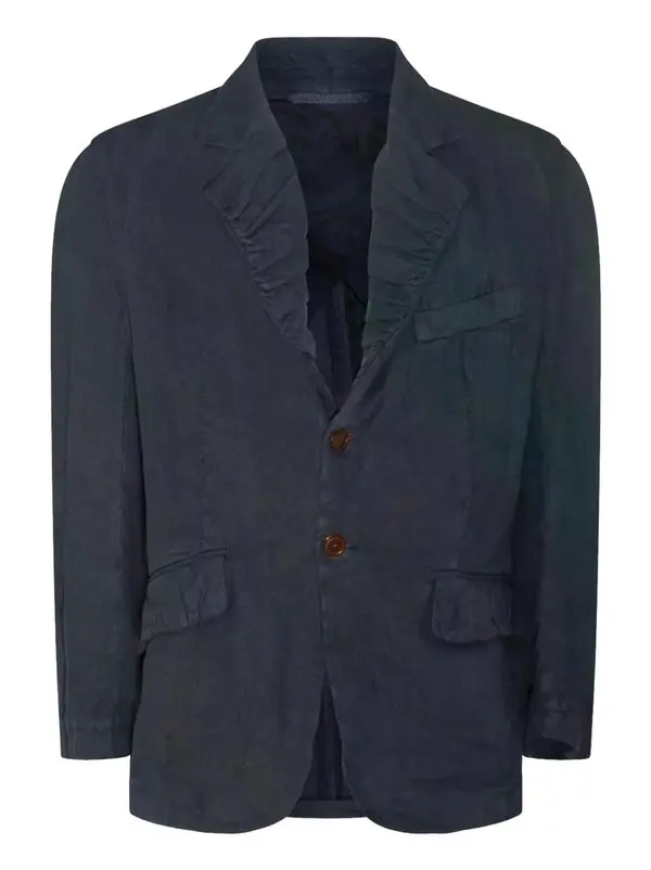 VIVIENNE WESTWOOD Gathered Lapels Blazer - Blue