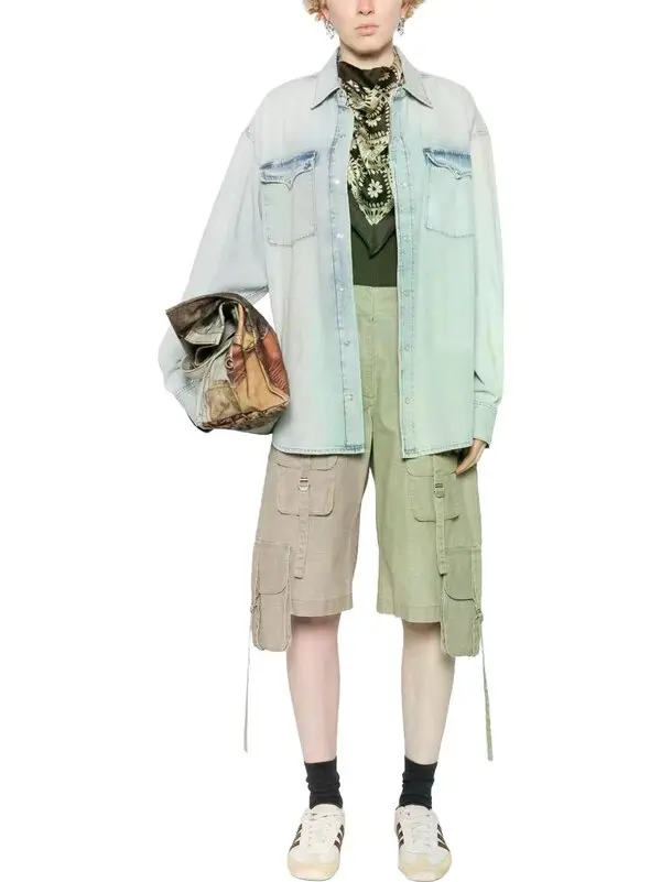 RE/DONE Long-sleeve Denim Shirt - Blue