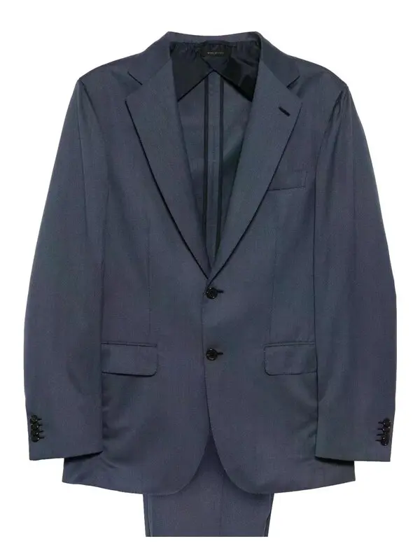 Brioni Patch Pocket Suit Set - Blue