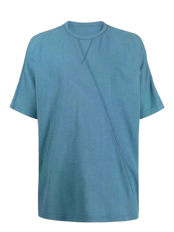 MAHARISHI Crew-neck Short-sleeve T-shirt - Blue