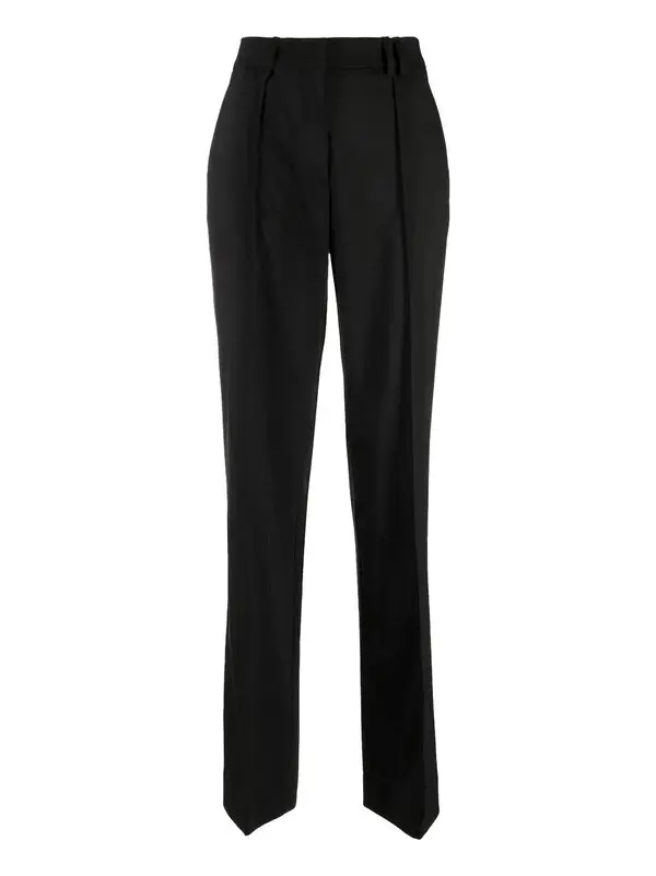 Jacquemus Camargue Wide-leg Tailored Trousers - Black