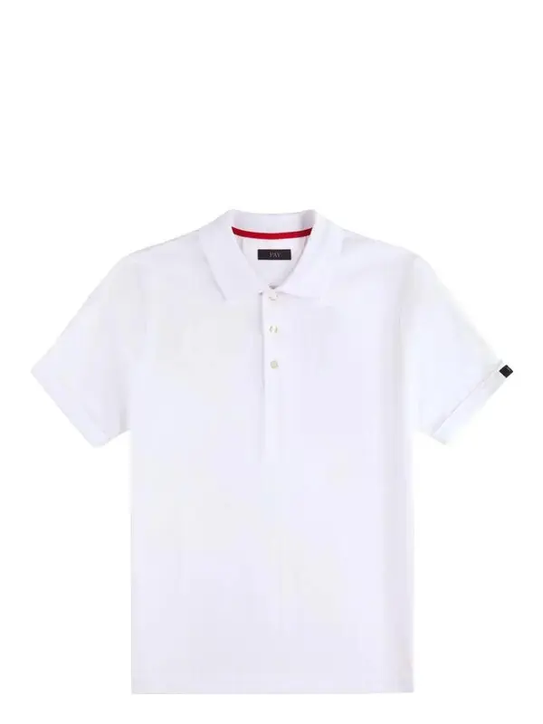 FAY Cotton Polo Shirt - White
