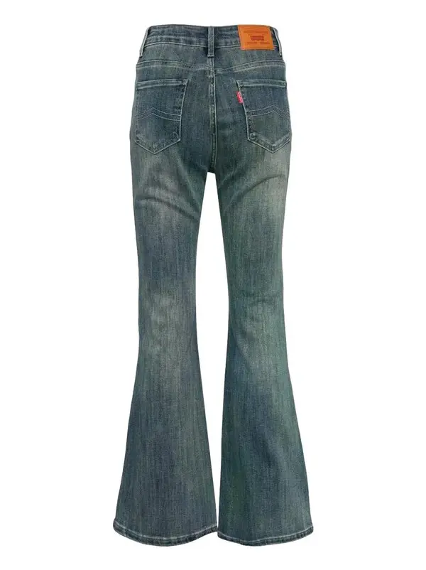 GROUND ZERO Flared Jeans - Blue