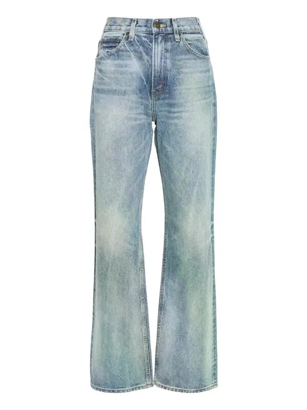 NILI LOTAN Mitchell Straight-leg Jeans - Blue