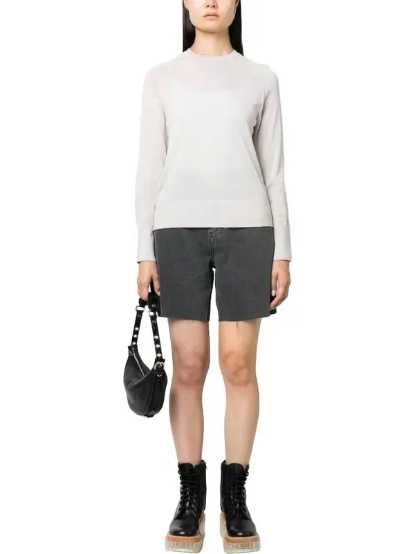 Calvin Klein Fine-knit Wool Jumper - Neutrals