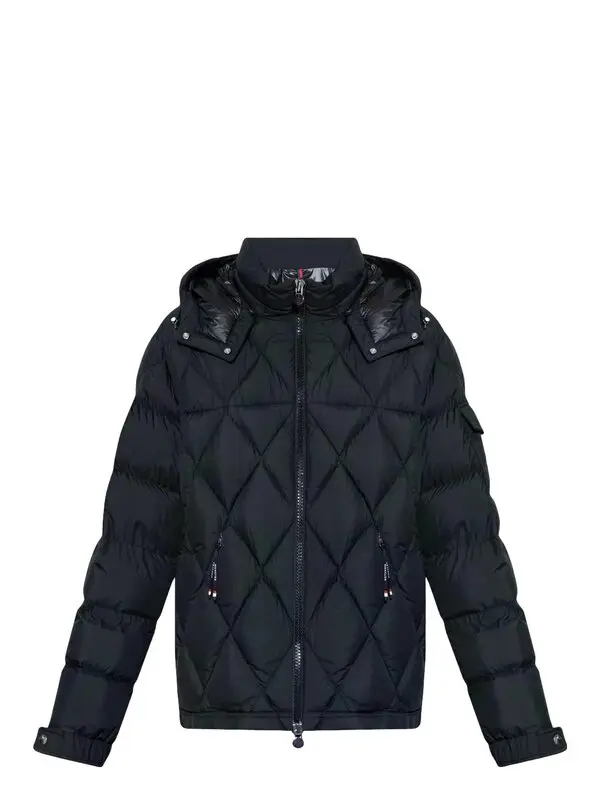 Moncler Quilted Down Jacket - Blue