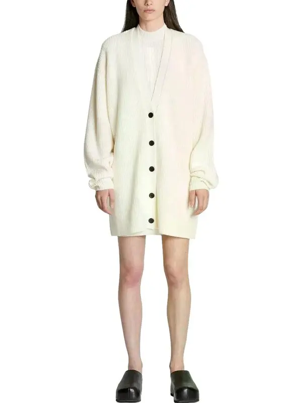 Proenza Schouler White Label Long-length Knitted Cardigan - Neutrals