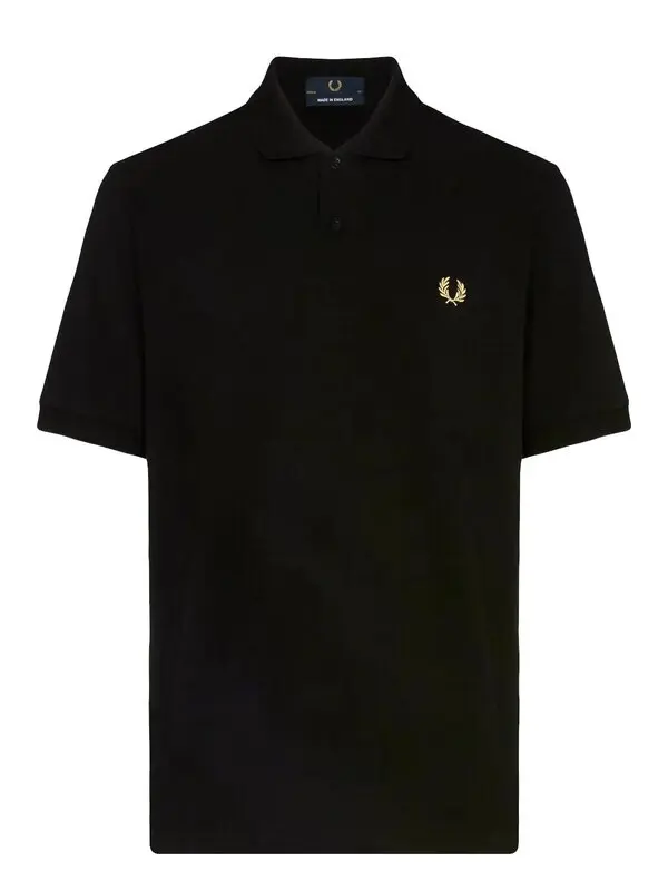 Fred Perry M3 Piqué Polo Shirt - Black