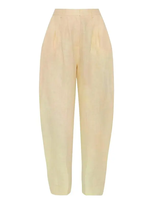 Posse Tailored Tapered Trousers - Neutrals