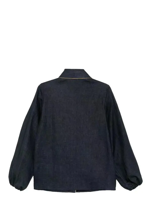 Eleventy Linen Shirt - Blue