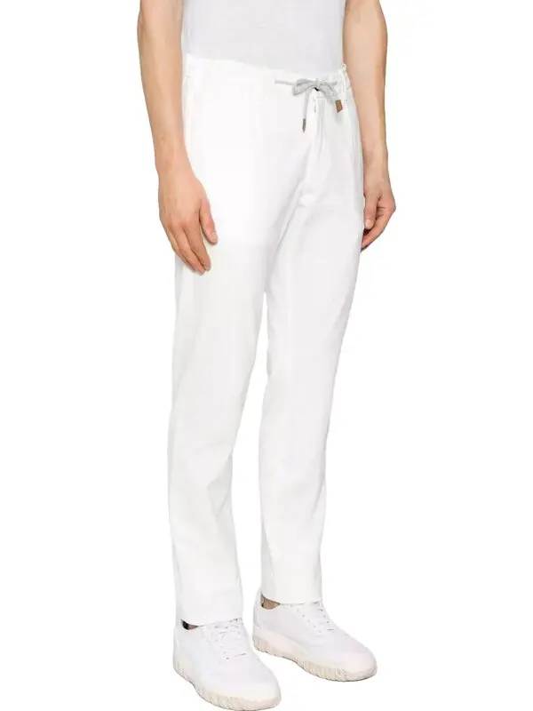 Eleventy Tapered Trousers - White