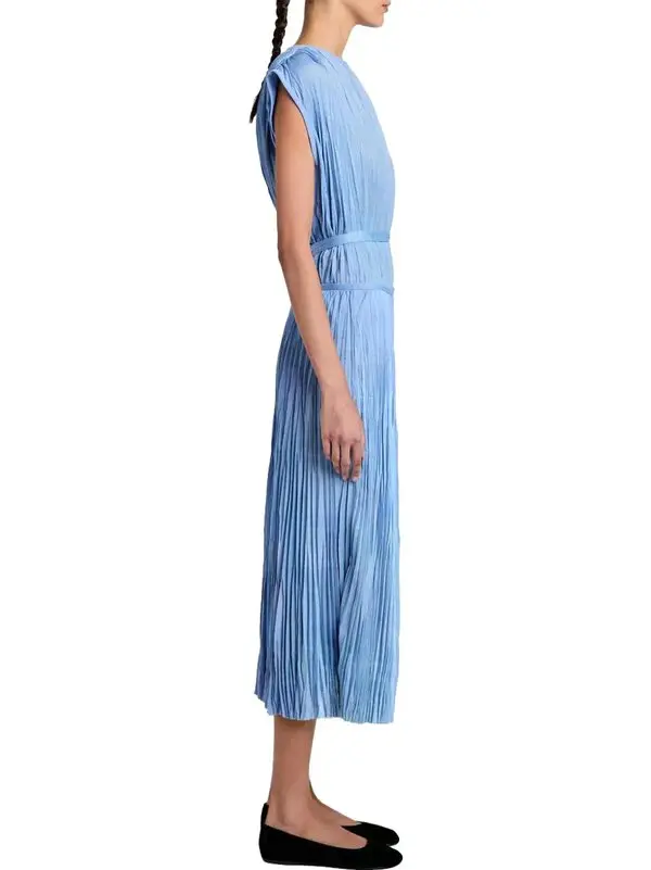 Proenza Schouler White Label Rosalyn Midi Skirt - Blue
