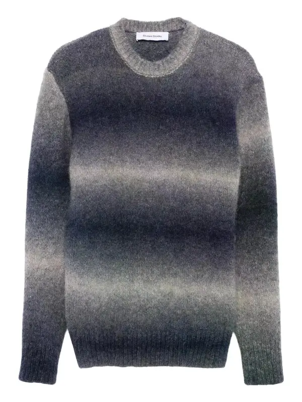 Études Studio Alpaca Wool-blend Knit Sweater - Blue