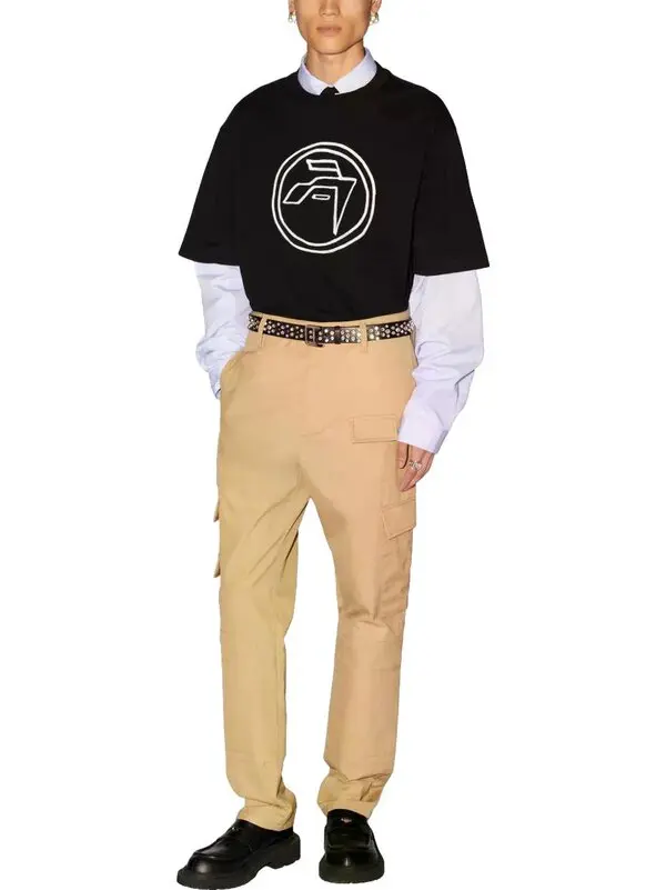 AMBUSH Panelled Cargo Trousers - Neutrals