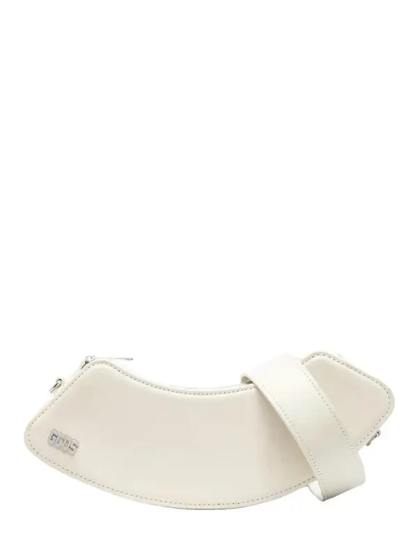 Gcds Medium Comma Shoulder Bag - Neutrals