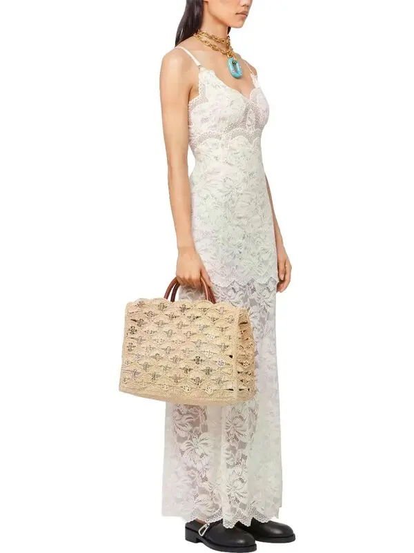 Rabanne Sac A Main Disc-link Tote Bag - Neutrals