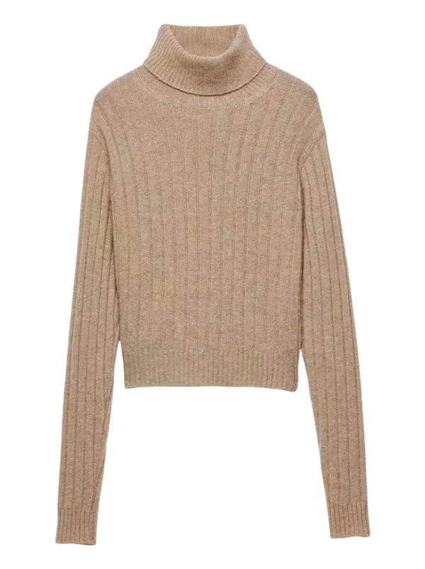 Prada Re-cashmere Turtleneck Sweater - Neutrals