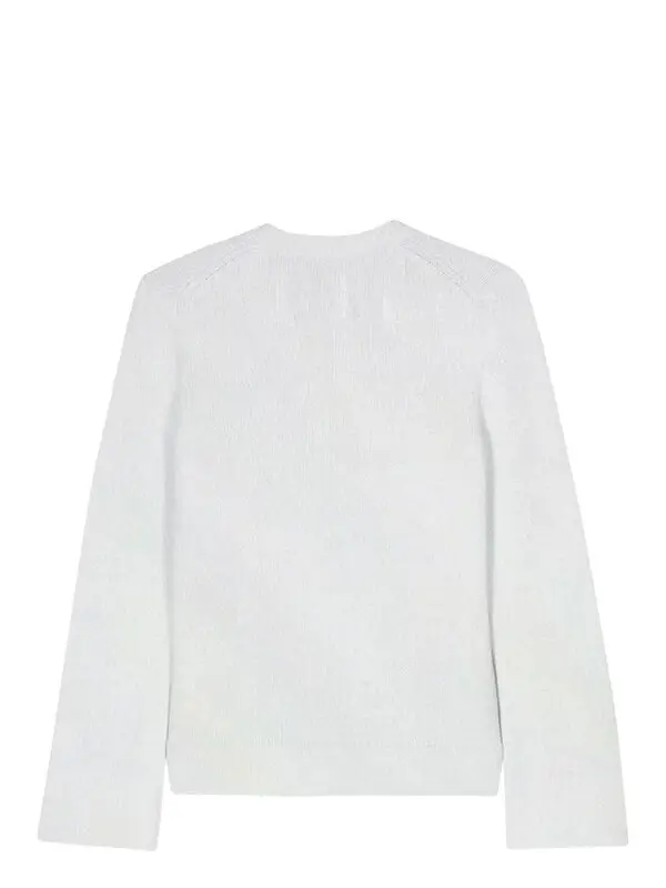 Theory Long-sleeve Bouclé Jumper - Blue