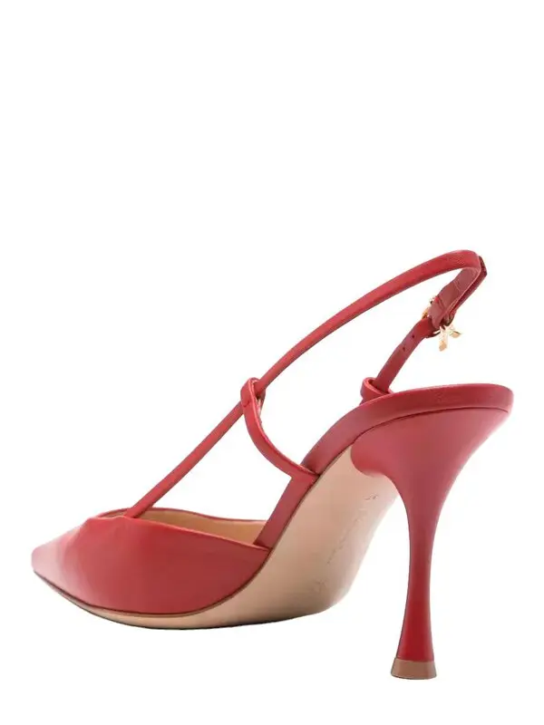 GIANVITO ROSSI Ascent 85mm Slingback Pumps - Red