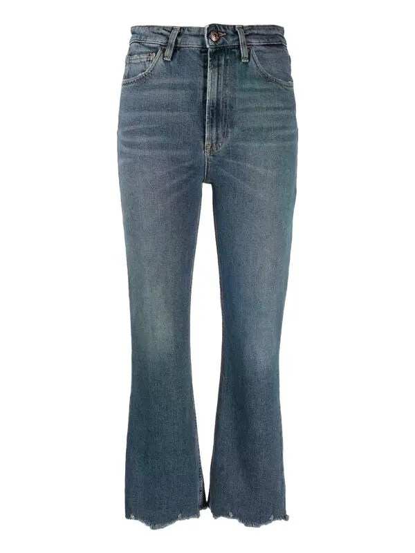3x1 High-rise Bootcut Jeans - Blue